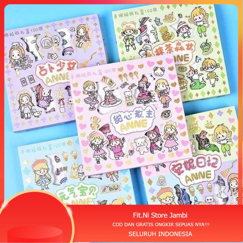 Jual Stiker Anak isi 100 Lembar Sticker 2D Viral | Shopee Indonesia