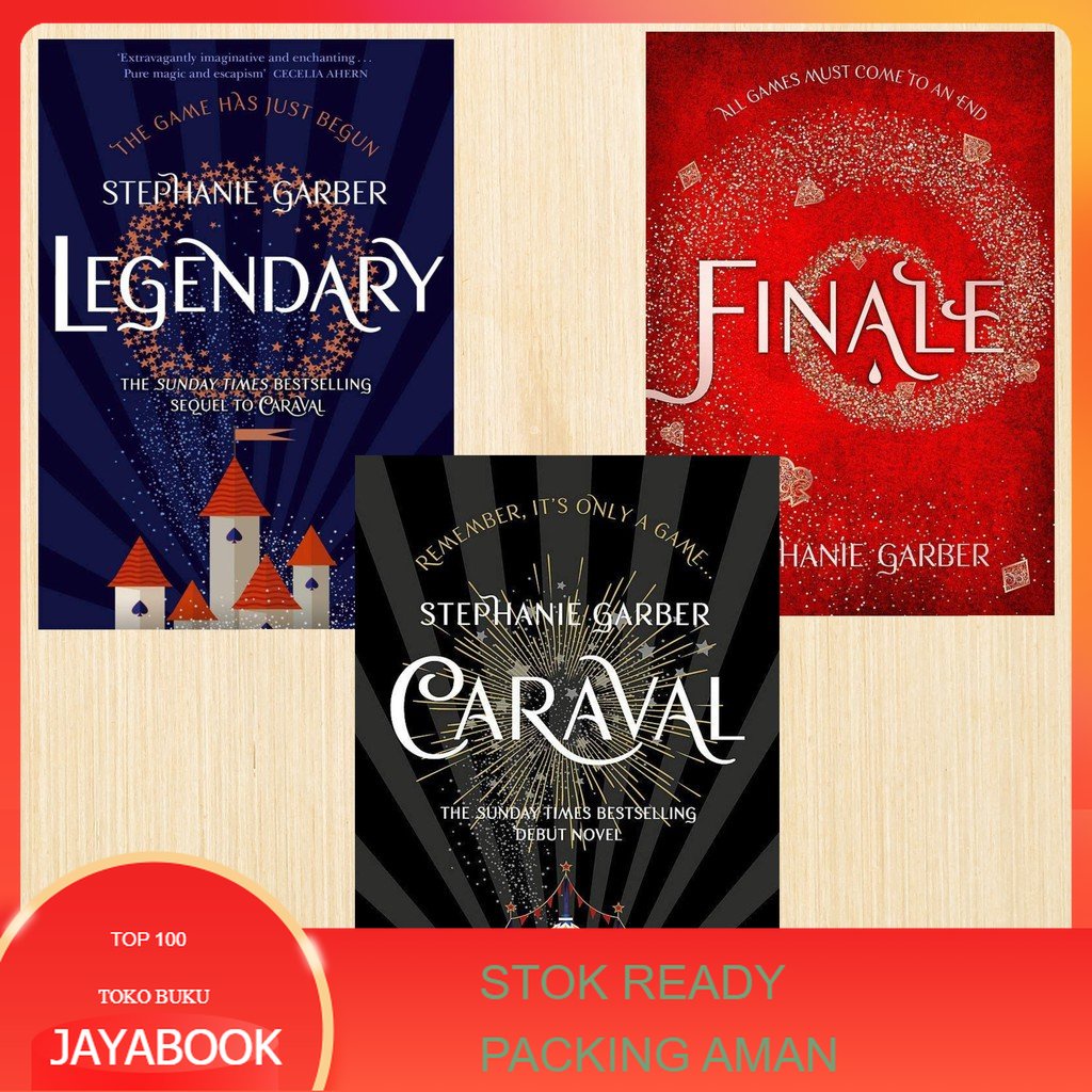 Jual (English) Caraval Book Series Stephanie Garber (Caraval, Legendary, Finale) Remember Its ...