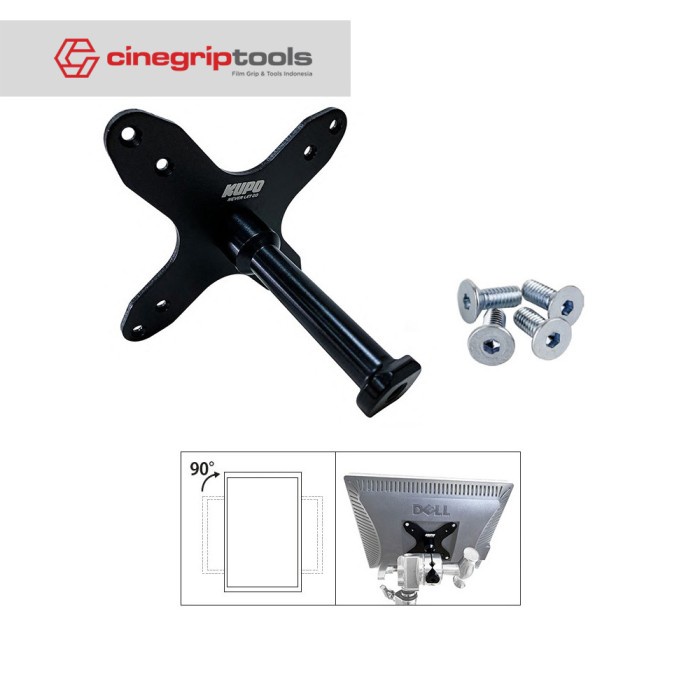 Jual KS-229 - Kupo KS-229 VESA Monitor mounting plate w Baby Pin | Shopee Indonesia