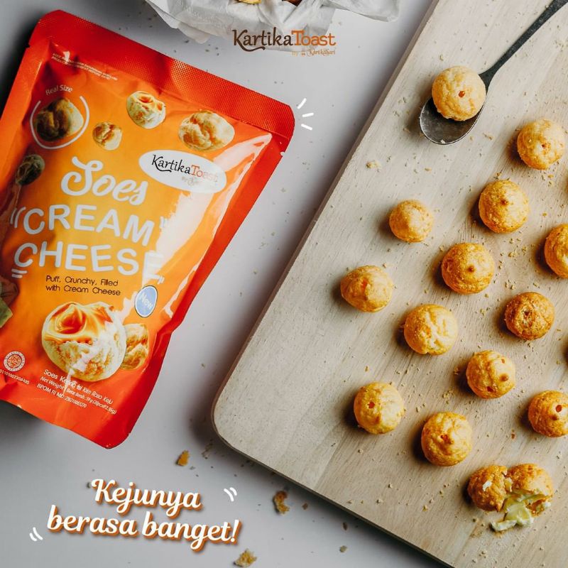 Jual Soes Cream Cheese Kartika Toast by Kartikasari Khas Bandung Sus ...