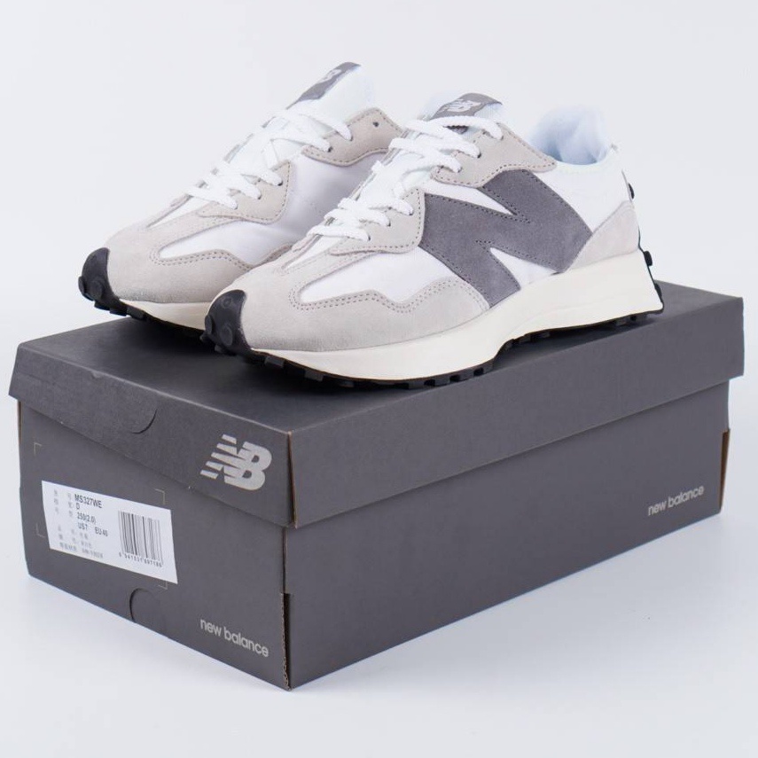 Jual Sepatu New Balance 327 Nimbus Cloud Grey White Abu Putih NB ...