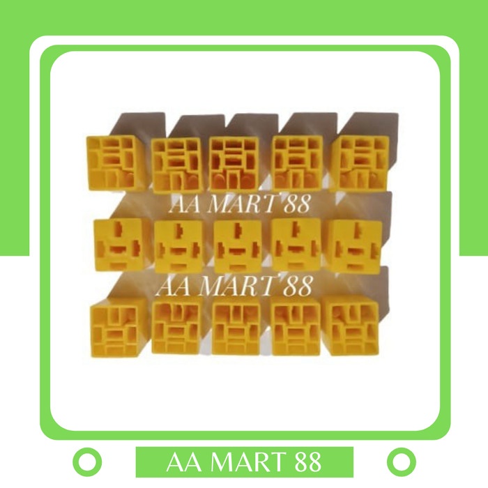 Jual Soket Relay 4 Kaki dan 5 Kaki Kosongan Kuning - Rumah Relay ...