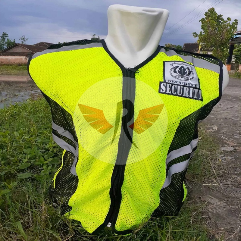 Jual Rompi security / satpam / rompi proyek / rompi safety / rompi parkir / rompi jala jaring ...