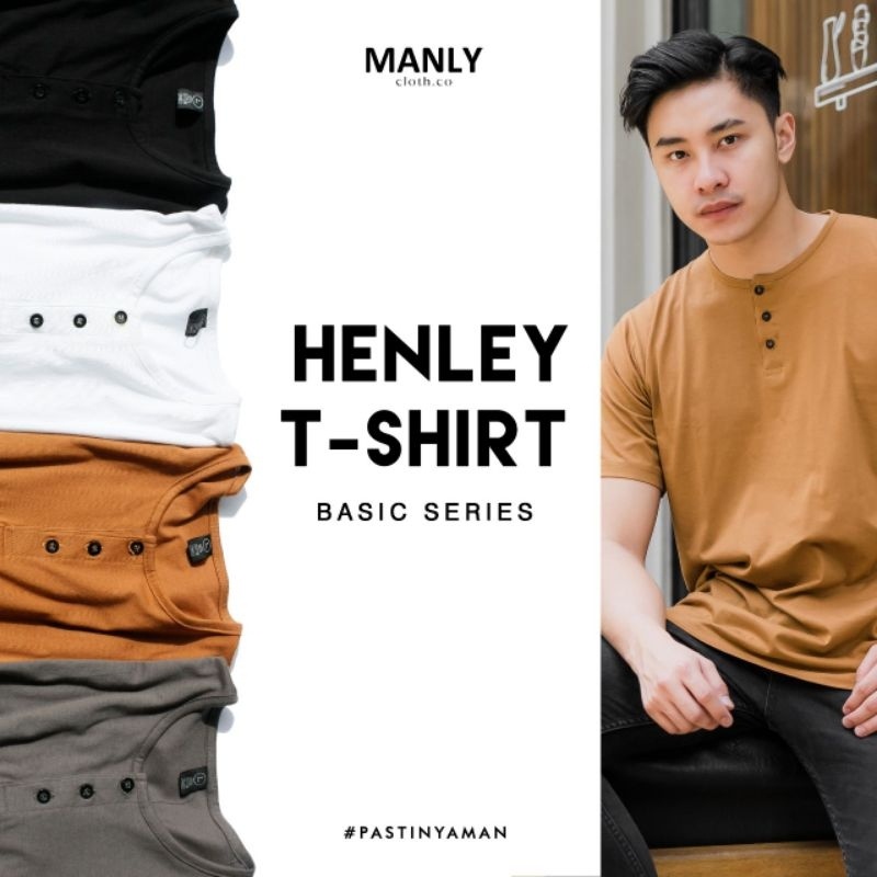 Jual MANLY Kaos Polos Kancing / Kaos Polos Henley / Kaos Polos Hanley ... Jual MANLY Kaos Polos Kancing / Kaos Polos Henley / Kaos Polos Hanley ...