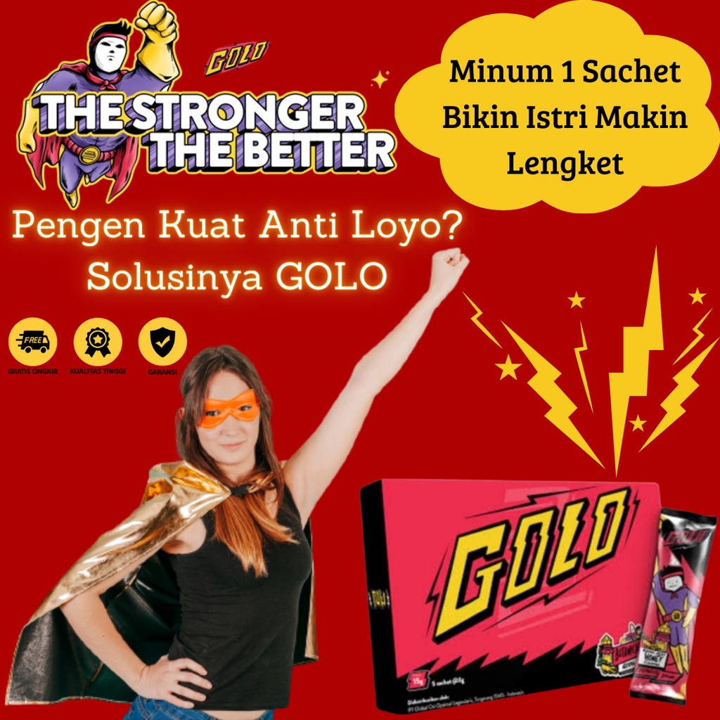 Jual Mister Golo Ginseng 1 Sachet Atau Box Obat Kuat Pria Herbal ...