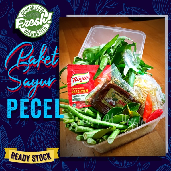 Jual PAKET SAYUR PECEL DENGAN BUMBU PER PACK | Shopee Indonesia