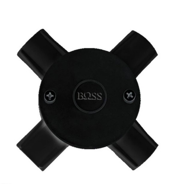 Jual Tdus Pipa Cabang 4 Clipsal Pvc Conduit T Dus C4 Merk Boss Hitam ...