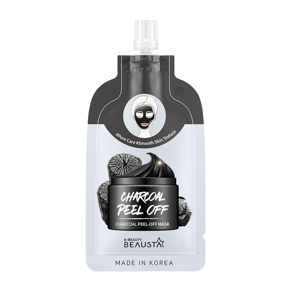 Jual Beausta Charcoal Peel Off Mask (20Ml) | Shopee Indonesia