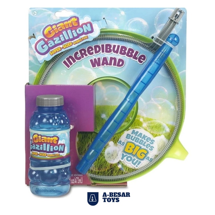 Jual Giant Gazillion Premium Bubbles Incredibubble Wand Stick Gun ...