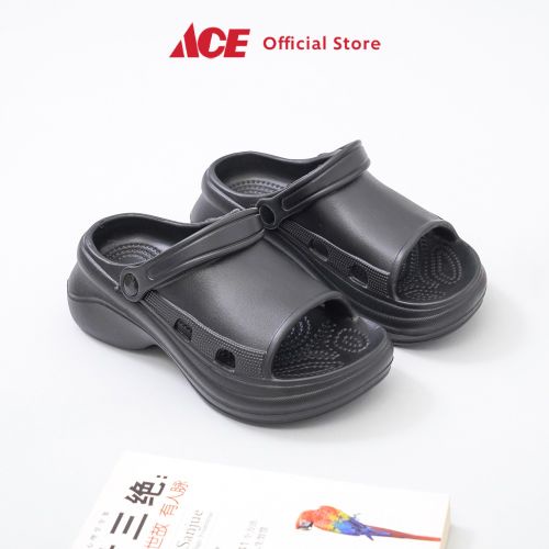 Jual Ace Ataru Ukuran 38-39 Sandal Wanita Clogs Wedges Sling Back ...