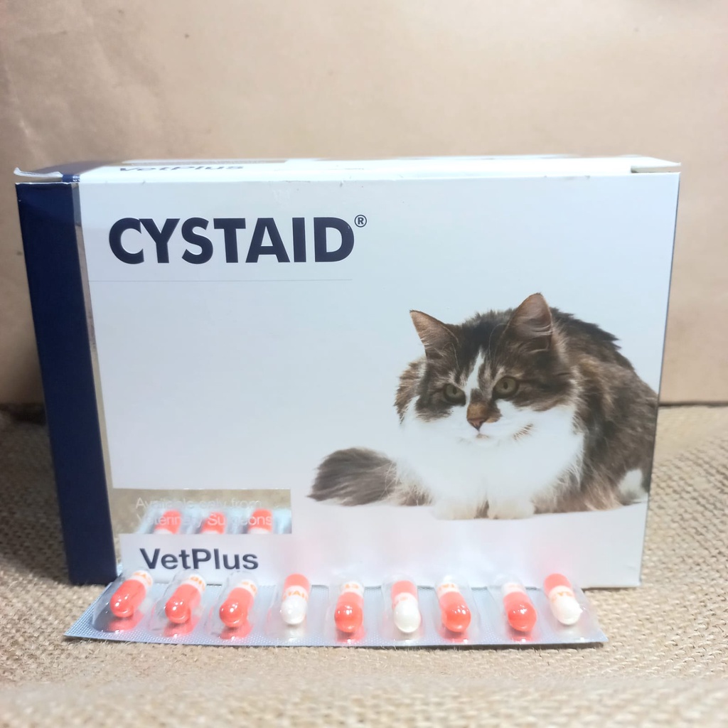 Jual Vetplus Cystaid plus for cat - Suplemen untuk saluran kemih pada ...