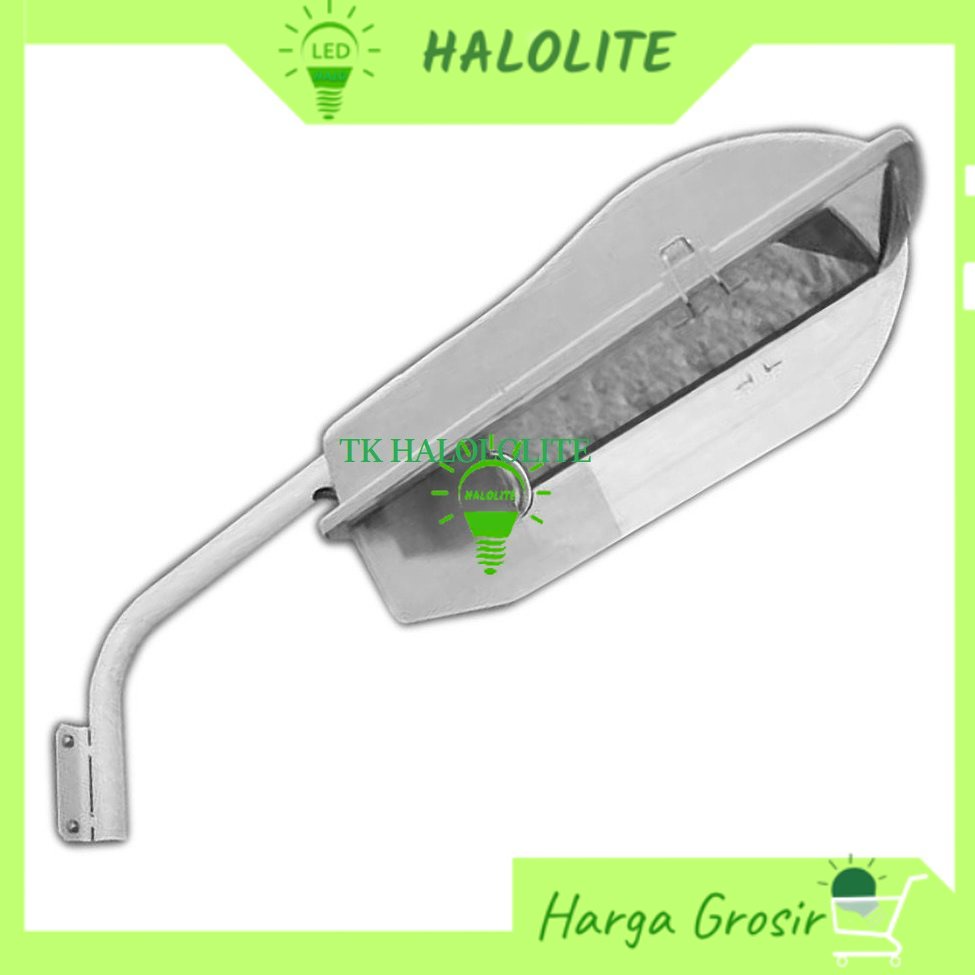 Jual Kap Lampu Jalan PJU / Street Light Fitting E27 Dan Tiang | Shopee Indonesia