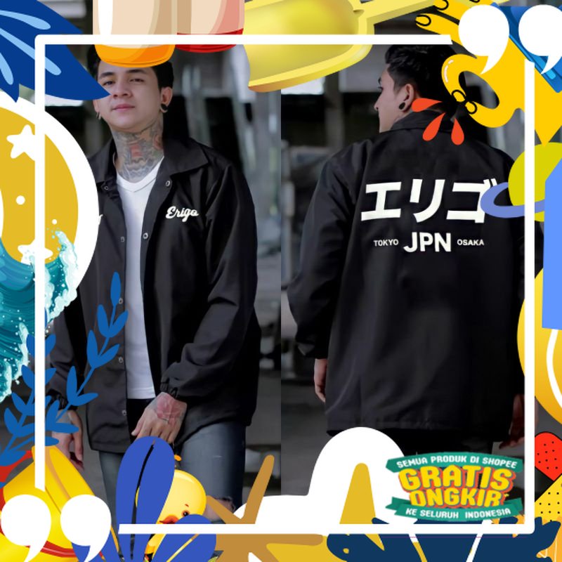 Jual Jaket Coach Parasut Pria Wanita Distro Original Korean Street ...