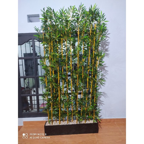 Jual Bambu Partisi Penyekat Ruangan 2m - Bambu Partisi Hiasan Dekorasi ...