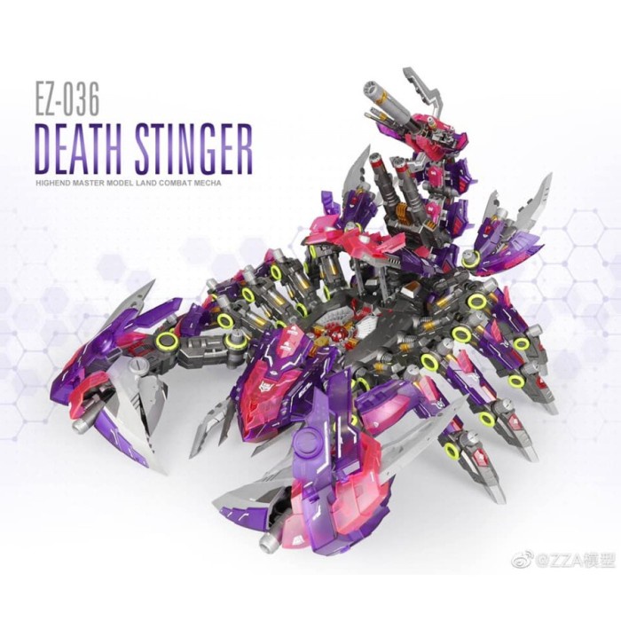 Jual SUPERNOVA ZOIDS Death Stinger CLEAR VER 1/50 Model Kit By ZA ...