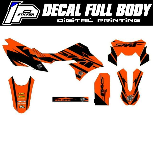Jual Decal Dtracker Full Body stiker/ sticker dekal DTRACKER SE desain ...