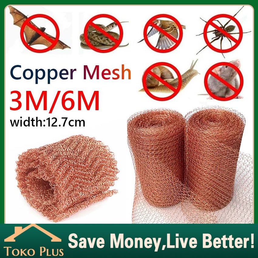 Jual 6M Jaring Tanaman Pure Copper Mesh for distillation Filters ...