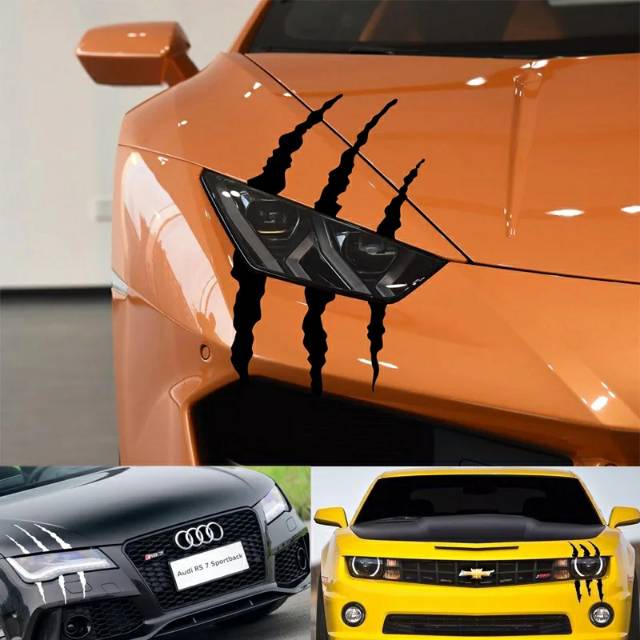 Jual Stiker Lampu Mobil Cakar low Stiker Sepeda Motor | Shopee Indonesia