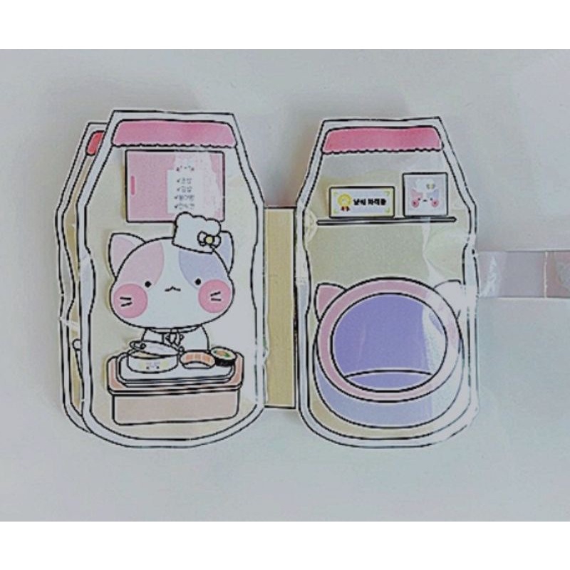 Jual Mainan Edukasi Viral squishy book/Edisi rumah kucing/Paper Doll ...