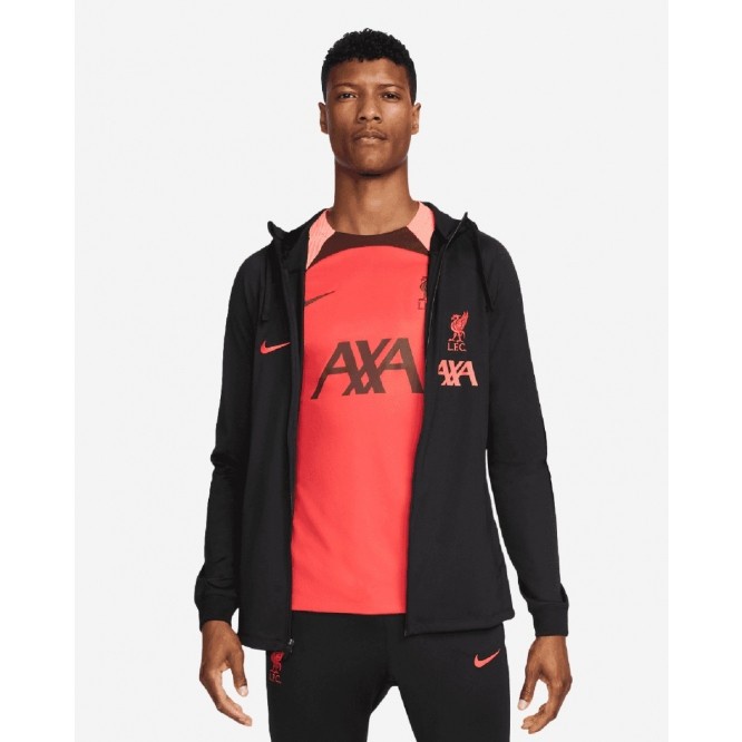 Jual LFC Nike Mens Black Knit Strike Track Jacket 22/23, Jaket ...