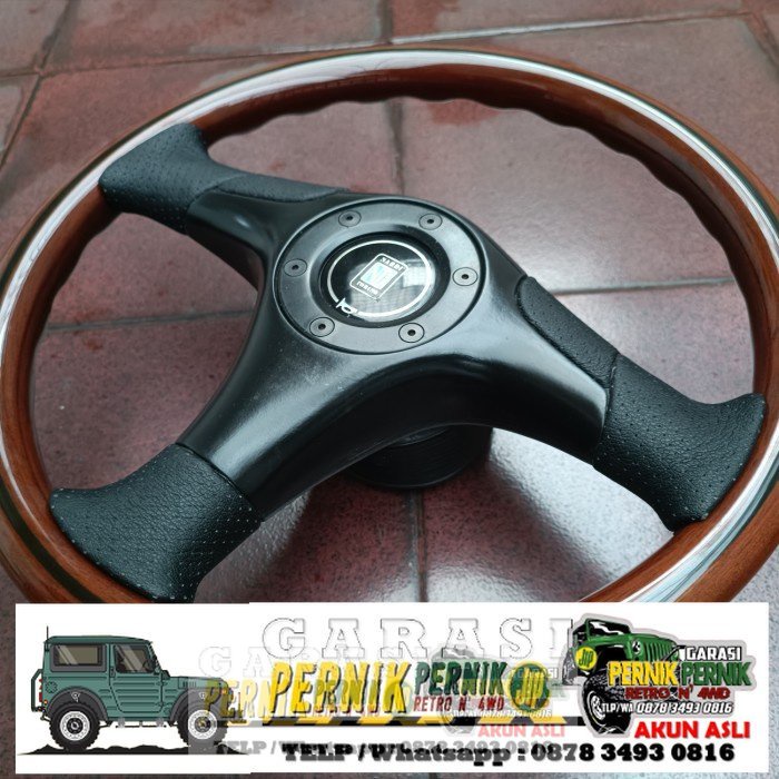 Jual Stir wheel NARDI Z5 vintage rare classic stir kayu 14 inc | Shopee Indonesia