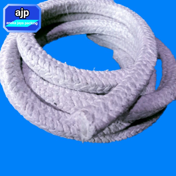 Jual gland packing 12mm x 1mtr (½") asbes teflon ptfe remes packing ...