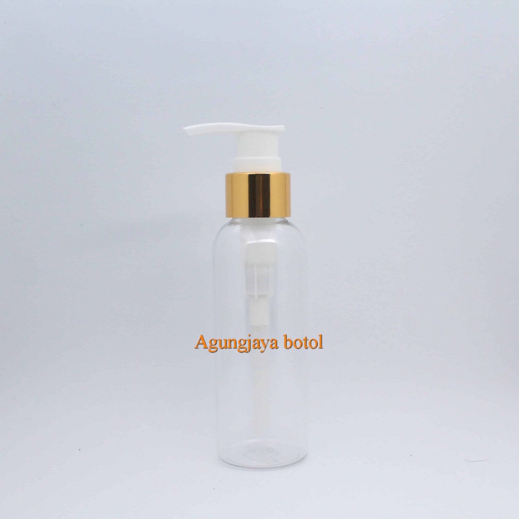 Jual Botol Pet 120 Ml BR Natural Tutup Pump Lotion / Botol Plastik ...