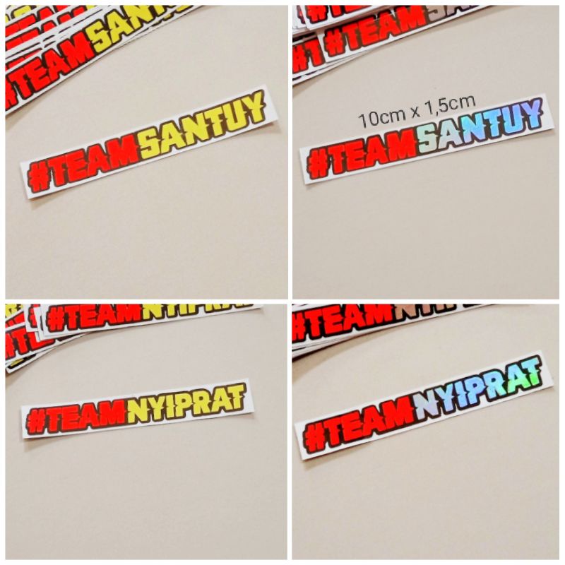 Jual sticker team santuy,nyiprat cutting | Shopee Indonesia Jual sticker team santuy,nyiprat cutting | Shopee Indonesia