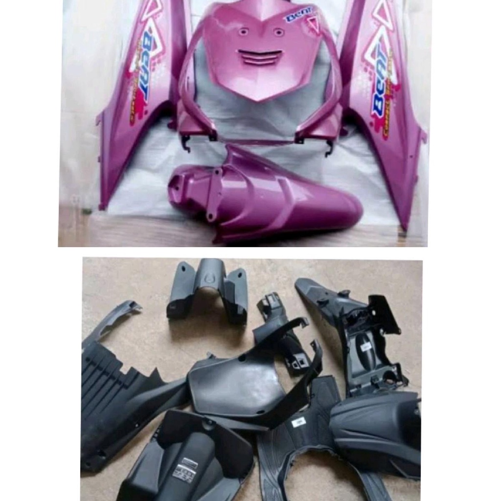 Jual Cover full body kasar halus Honda beat karbu lama pink plus ...