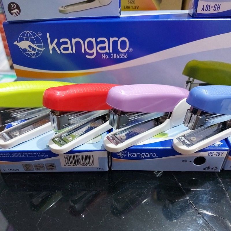 Jual stapler hs-10 Y kangaro ( harga tertera 1pcs) | Shopee Indonesia