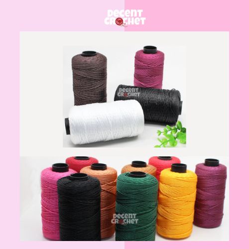 Jual Decent Crochet - Benang Rajut Nylon / Nilon PP Cone | Shopee Indonesia