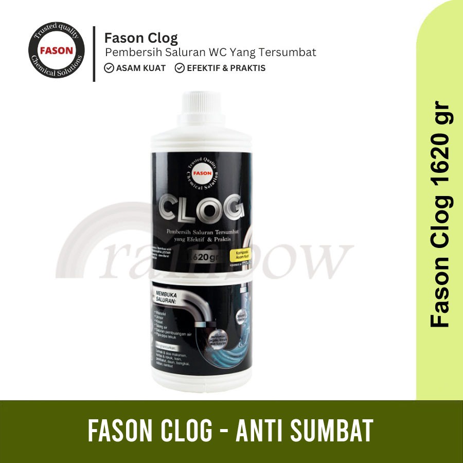 Jual Anti Sumbat Pipa Wc Wastafel Fason Clog 1620 gr | Shopee Indonesia