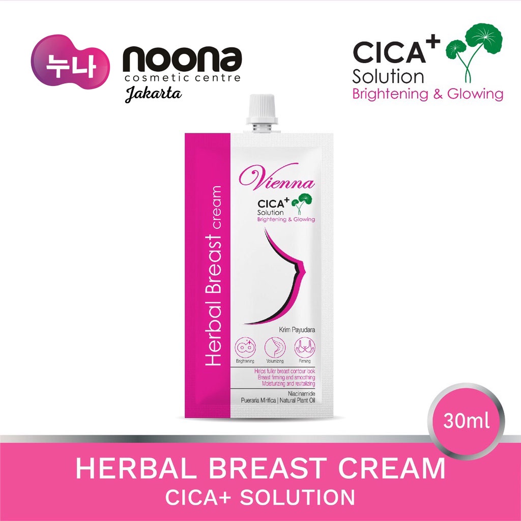 Jual VIENNA BREAST CREAM HERBAL 30ML SACHET | Shopee Indonesia