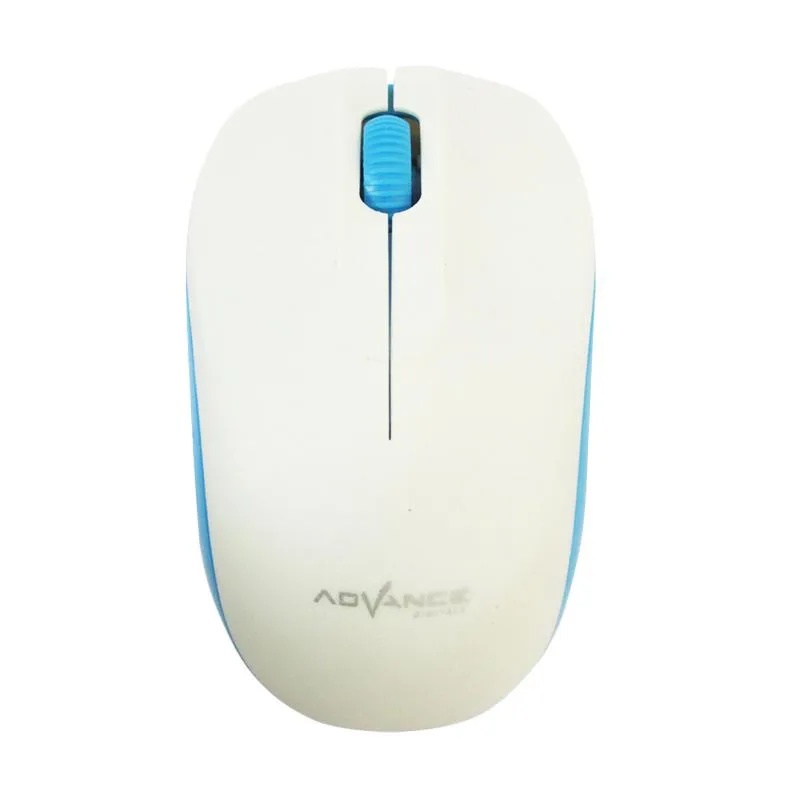 Jual Mouse Wireless Advance W10 Tanpa Kabel | Shopee Indonesia