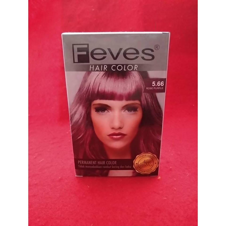 Jual Cat Rambut Feves Color 40ml | Shopee Indonesia
