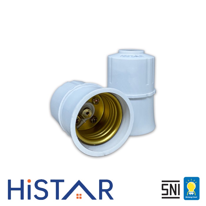 Jual HISTAR ADH101B Fitting Bola Lampu Gantung Soket E27 Berkualitas SNI Fiting Lampu Termurah ...