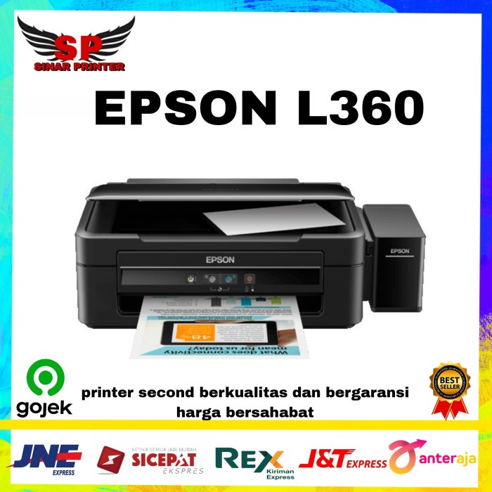 Jual Printer Inkjet Epson L360 Bergaransi Dan Siap Pakai | Shopee Indonesia