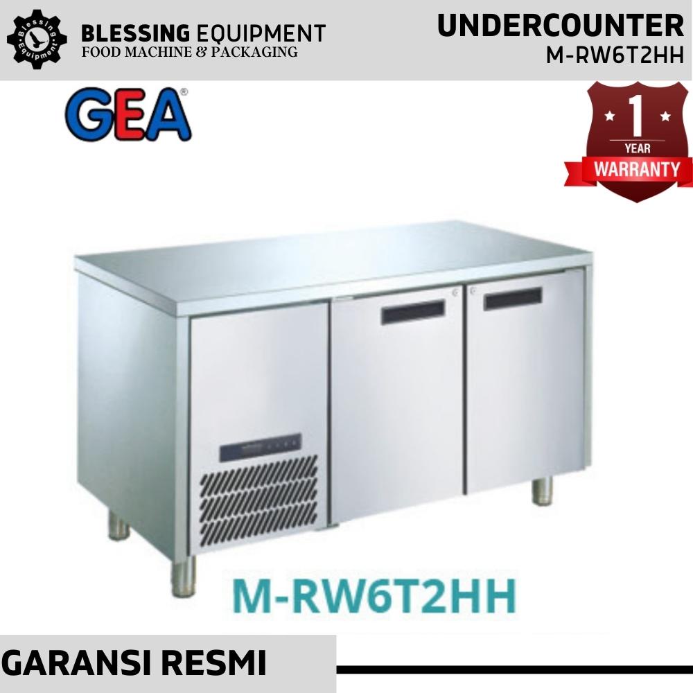 Jual GEA M-RW6T2HH UNDERCOUNTER CHILLER LEMARI RAK CHILLER KITCHEN ...