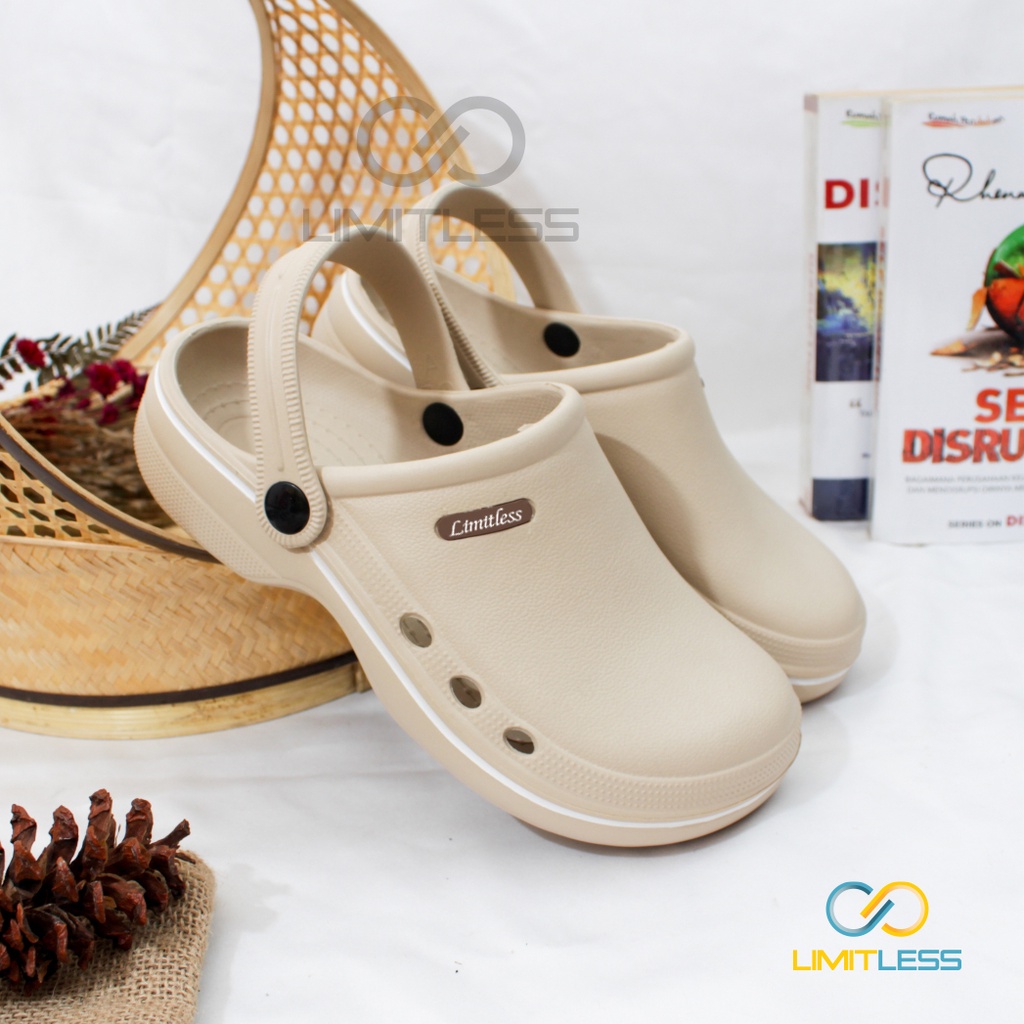 Jual Sandal Baim Wanita Slop Terbaru Sendal Medis Wanita Slip On Sandal ...