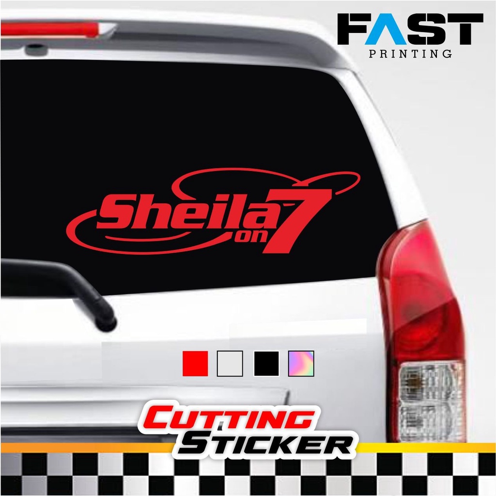 Jual CUTTING STICKER LOGO SHEILA ON7 II l STIKER MOBIL MOTOR KEREN ...