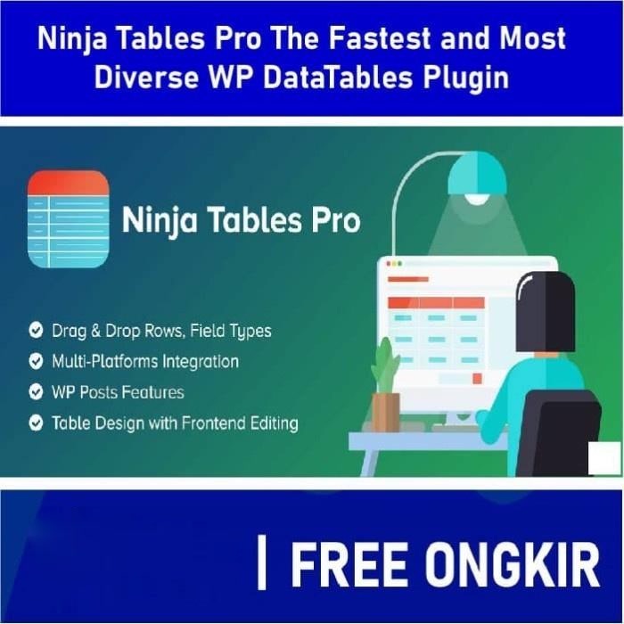 Jual Ninja Tables Pro – The Fastest and Most Diverse WP DataTables ...