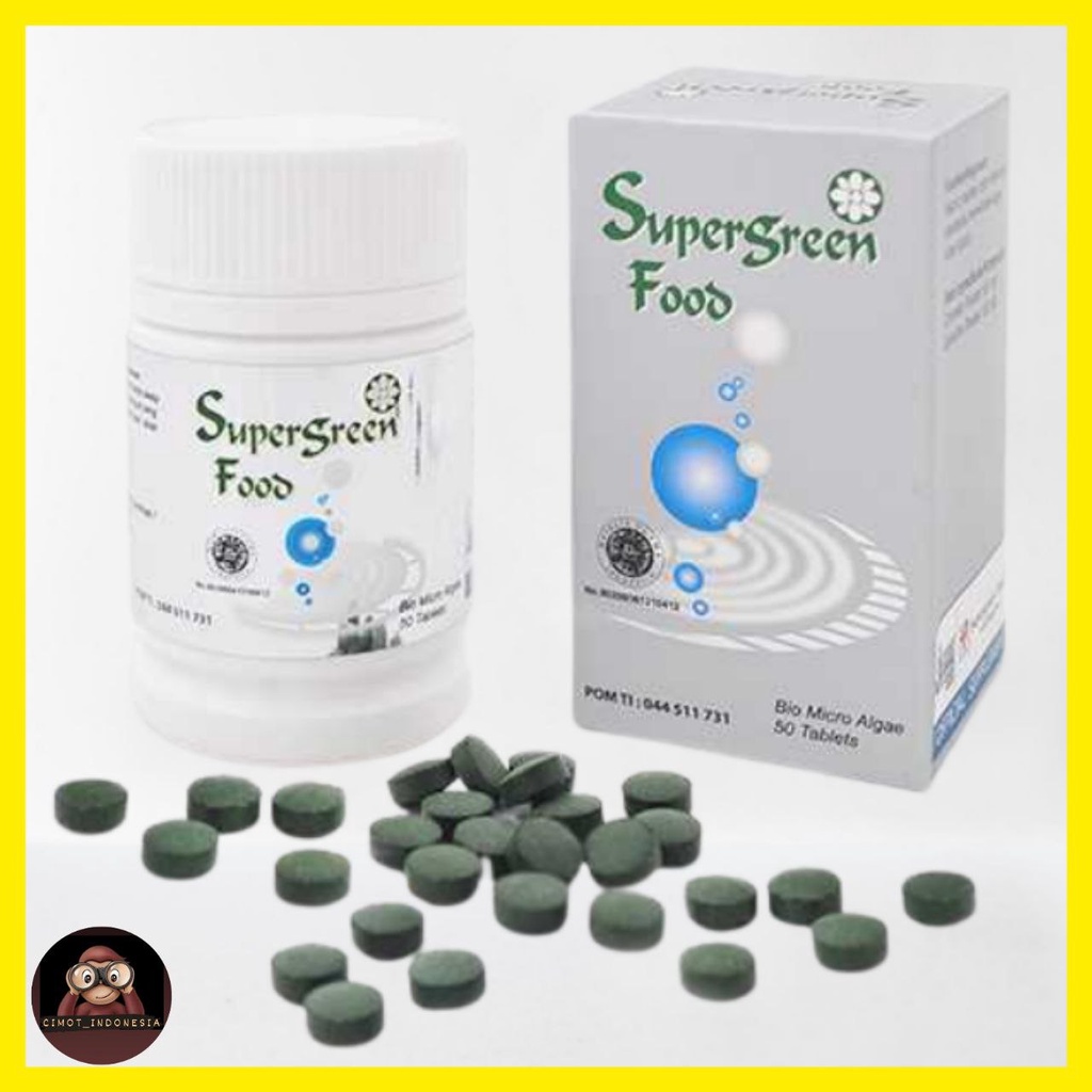 Jual Super Green Food SGF Suplemen Padat Gizi Membantu Menguatkan Sistem Imun Tubuh Original ...