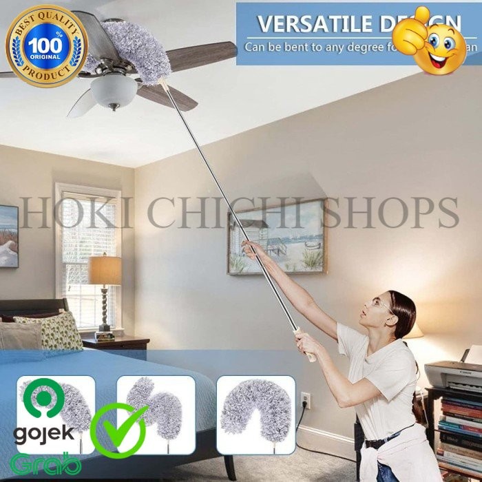 Jual Microfiber Duster Set Dusters for Cleaning Ceiling ORIGINAL CC ...