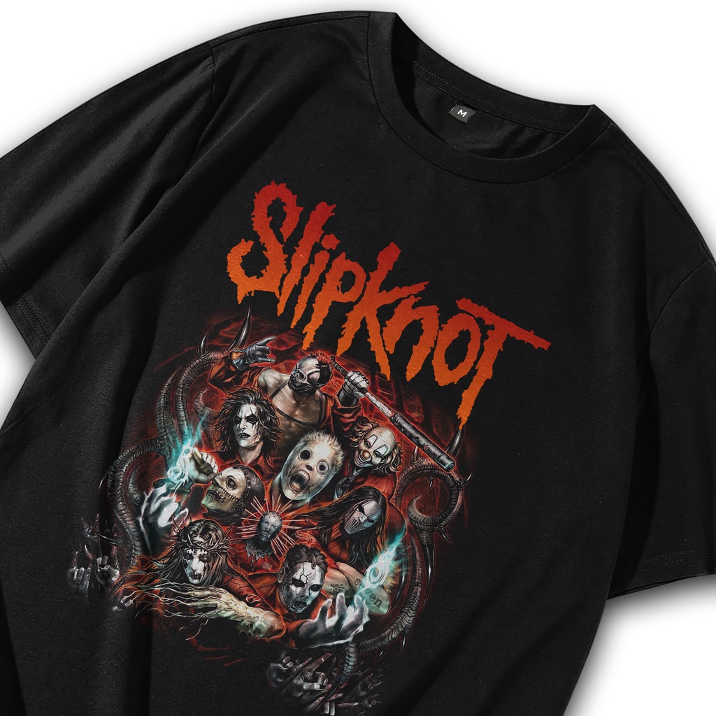 Jual Kaos Baju Metal Slipknot / Kaos Band Slipknot / Death Metal / Baju ...