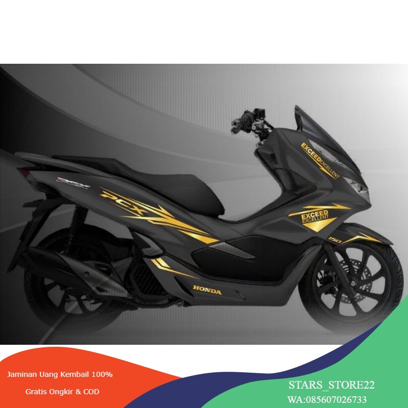 Jual STRIPING CUTTING STIKER HONDA PCX 160 PCX 150 DESAIN 2023 SPORTY ...