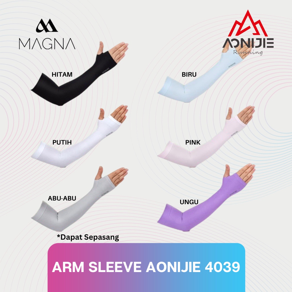 Jual Arm Sleeve Pria Aonijie 4039 Manset Tangan Olahraga Pelindung ...
