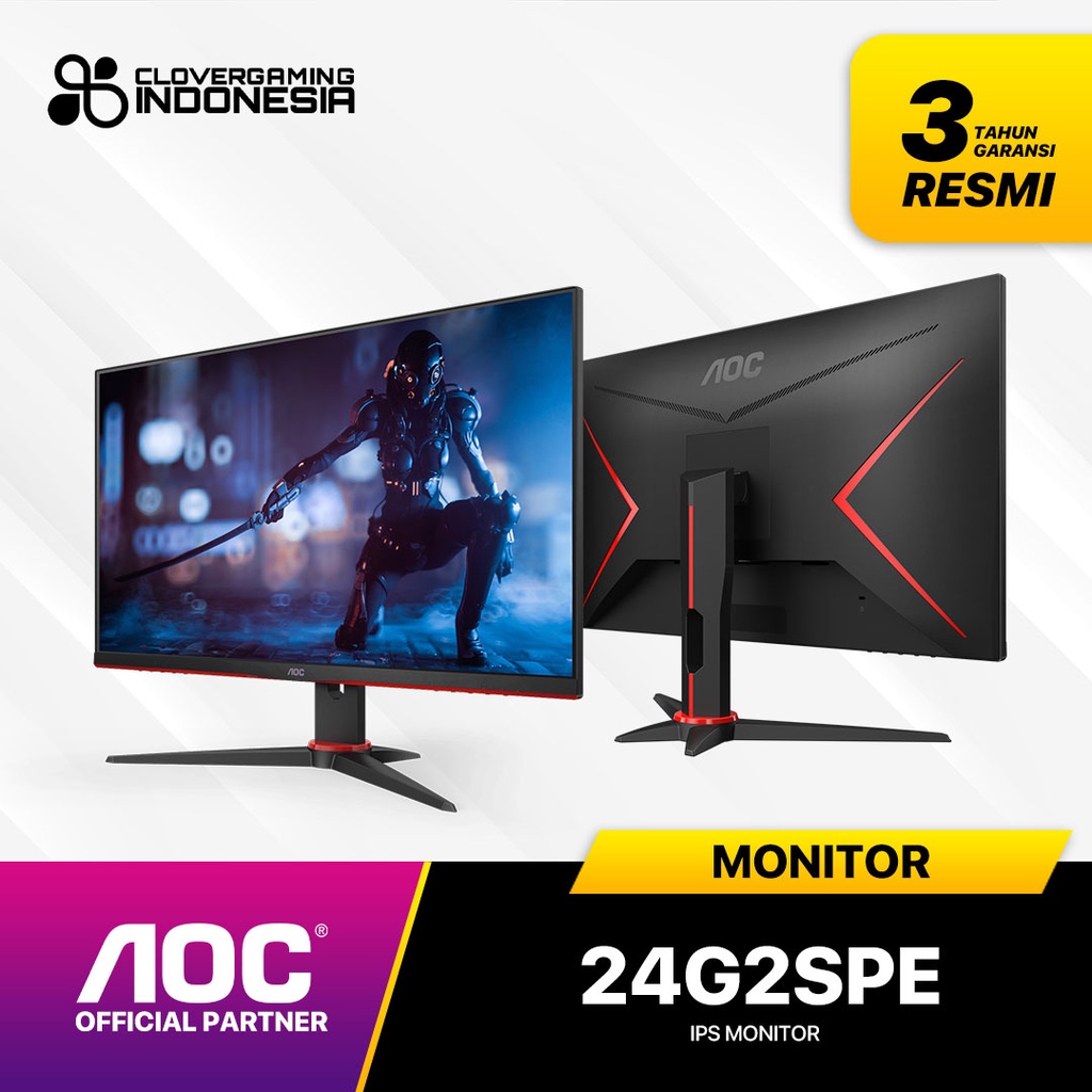 Jual AOC 24G2SPE Adaptive Sync (23.8"/1ms/IPS/165hz/FHD - Gaming ...