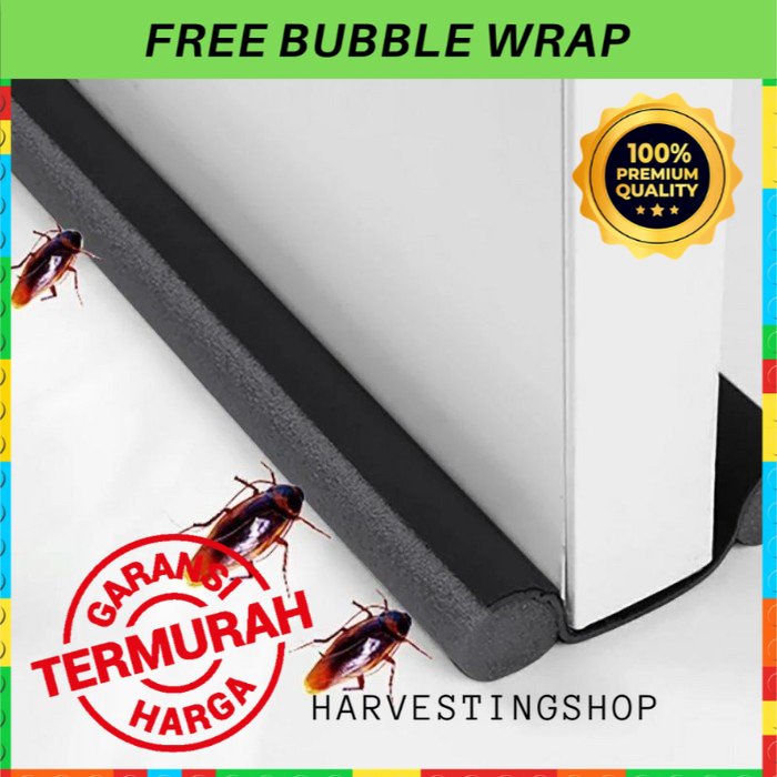 Jual Busa Penutup Celah Lubang Pintu Bawah Alas Penghalang Penahan Debu ...