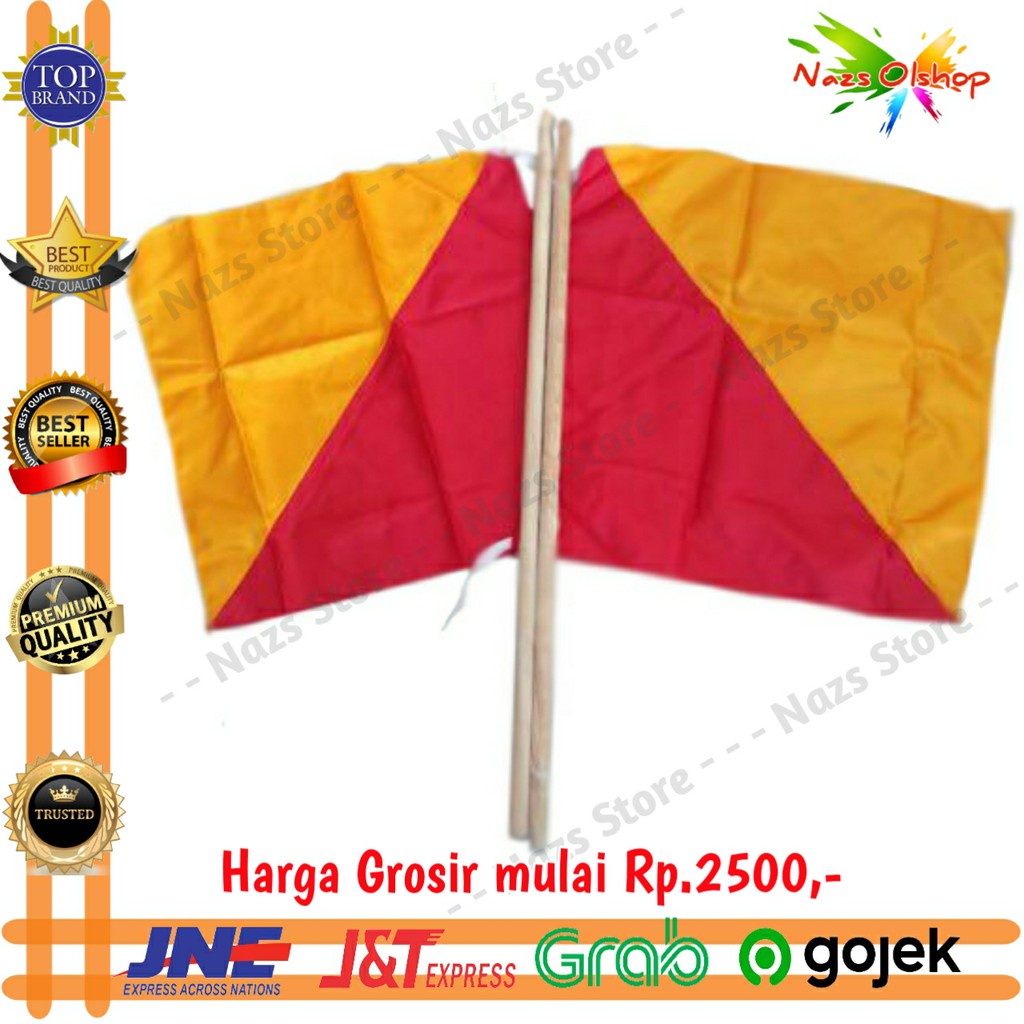 Jual Bendera / Tongkat Semaphore / Semapur Pramuka | Shopee Indonesia