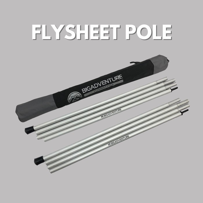 Jual Tiang Flysheet Bigadventure Flysheet Pole 2x200cm Awning Pole ...